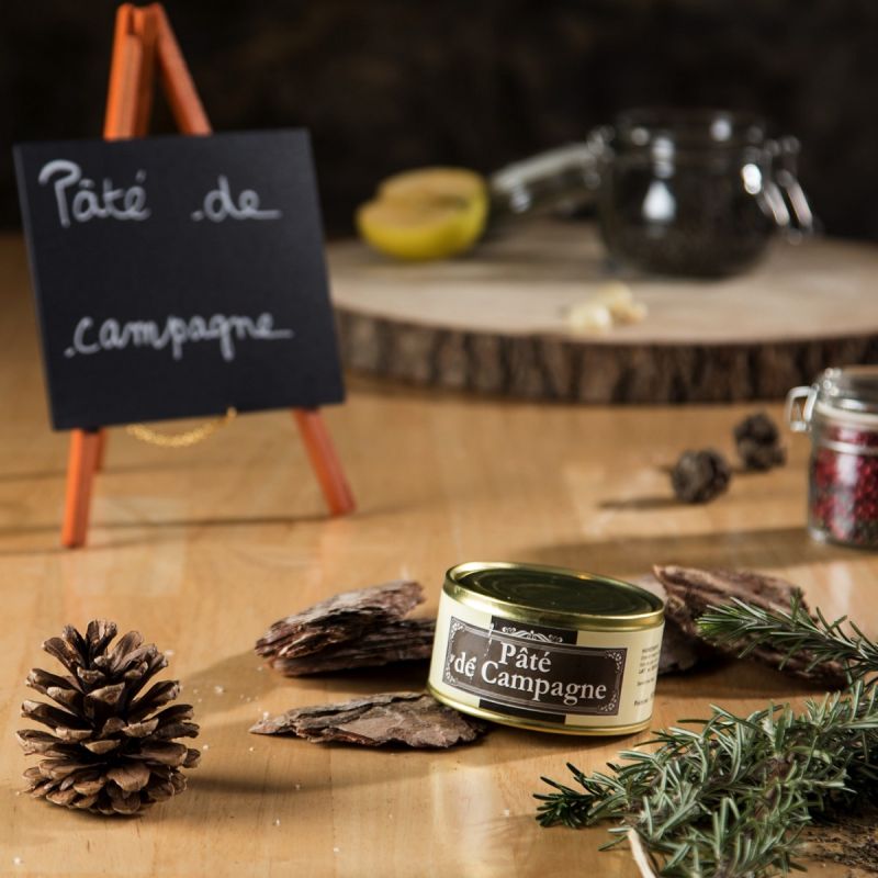 Boîte de pâté de campagne - Charcuterie | Charcuterie Commenges
